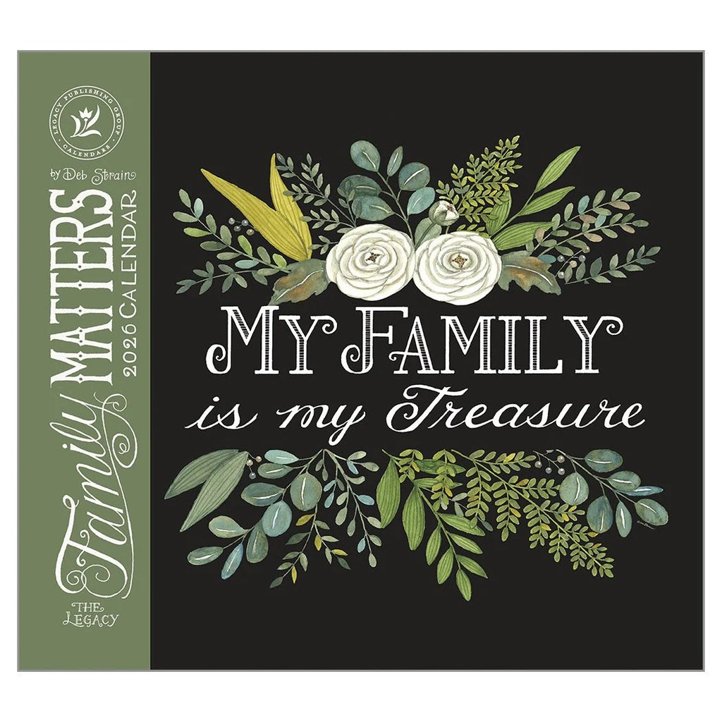 2026 Legacy Calendar Family Matters by Deb Strain — Kitchen Antics
