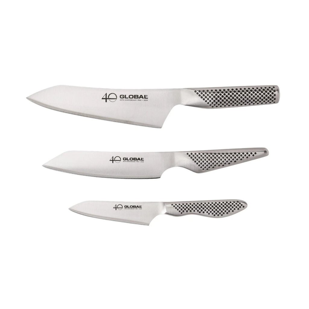 Global 40th Anniversary 3 Piece Knife Set — Kitchen Antics