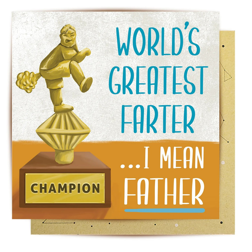 La La Land Card - World Greatest Farter — Kitchen Antics