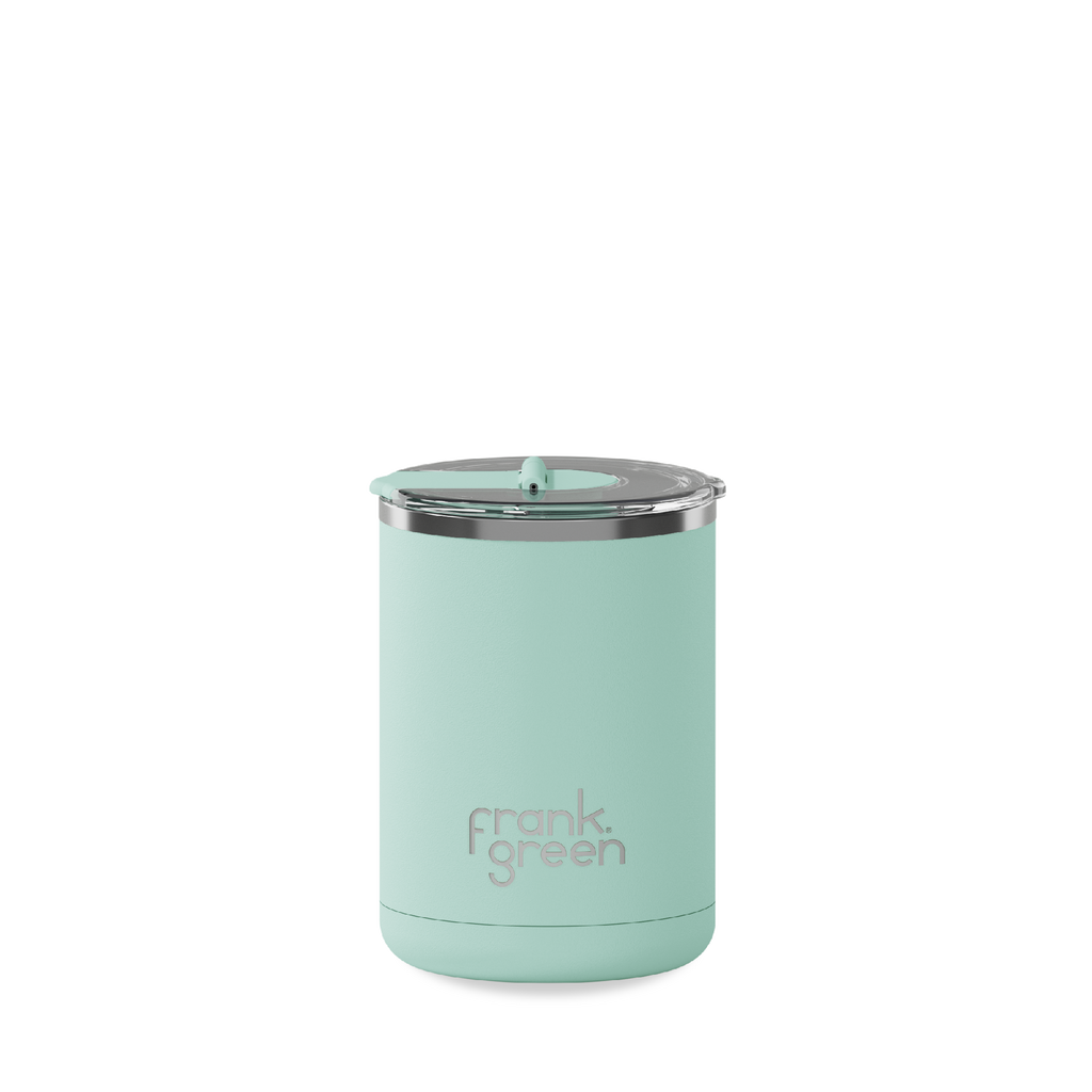 Frank Green Ceramic Reusable Cup Hinged Lid 12oz / 355ml - Peppermint ...