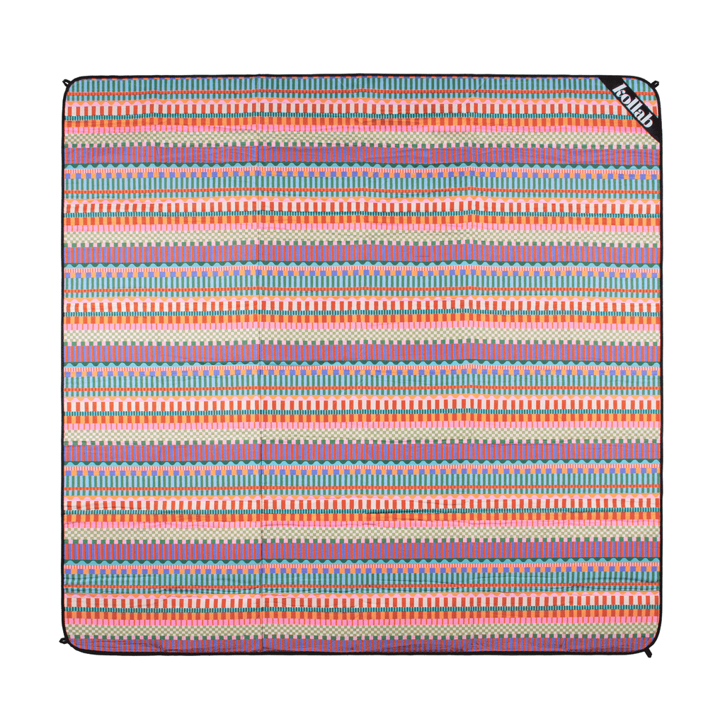 Kollab Picnic Mat - Blocks & Stripe — Kitchen Antics